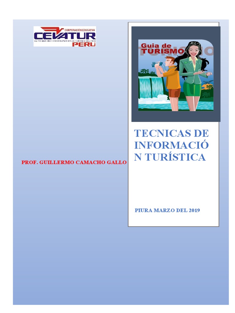 Tecnicas de Información Turística | PDF | Turismo | Marketing