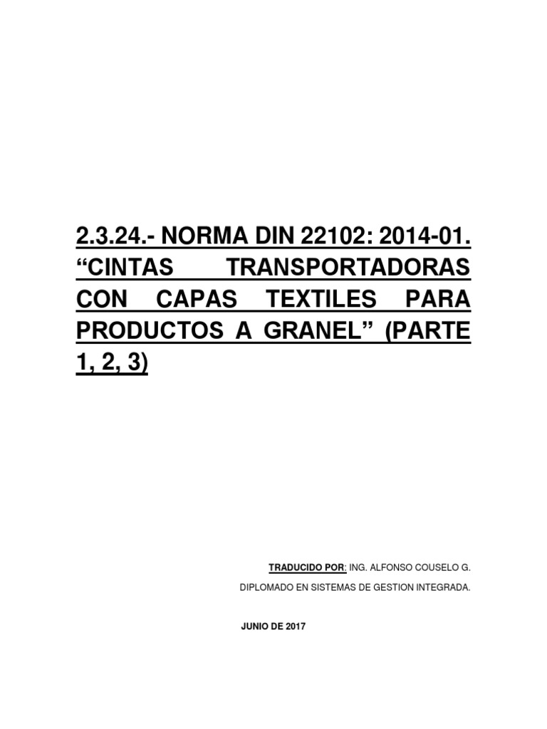 2.3.24. - NORMA DIN 22102 (2014) TRADUCCIÓN AL ESPAÑOL - Rev Final ...