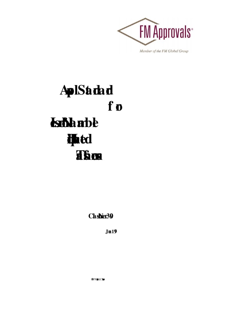 FM - Approval Standard 3990 | PDF | Transformer | Insulator (Electricity)