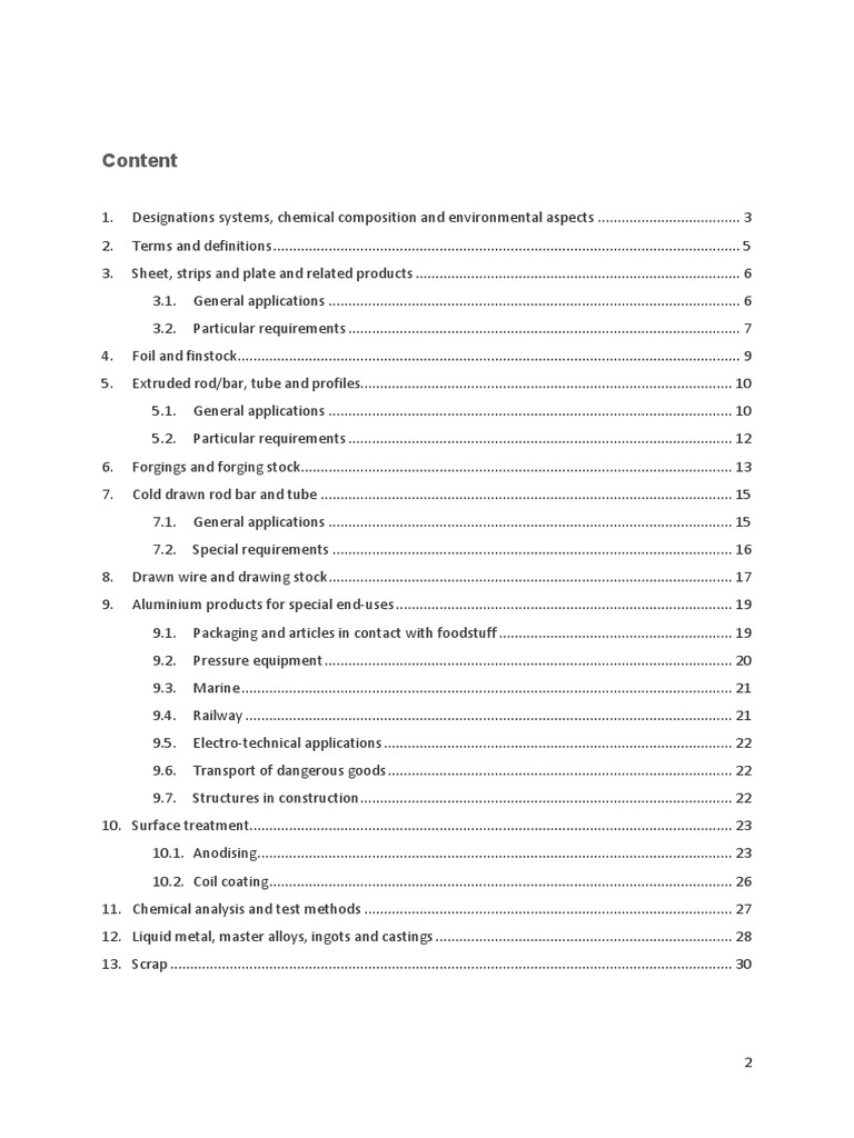 Aluminum Standards and Designations Guide | PDF | Pipe (Fluid ...