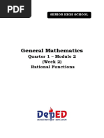 GenMath 11 - Q1 - Module 1 Represents Real-Life Situations Using Functions | PDF | Function ...