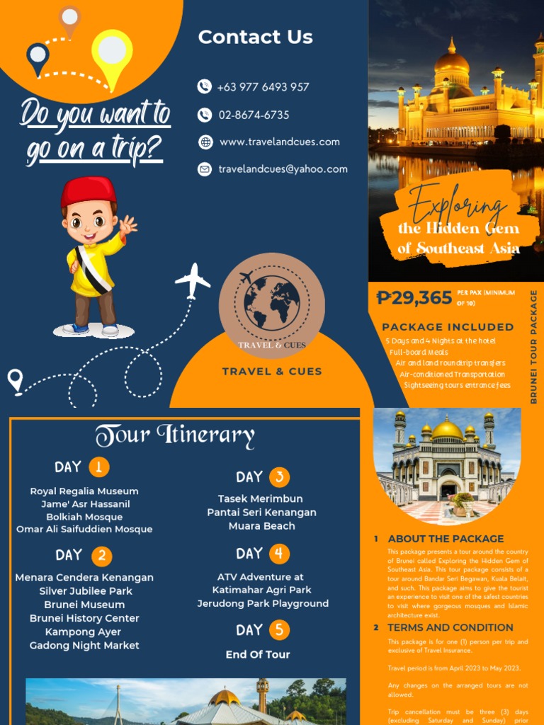 Group 1 - Brunei Brochure | PDF | Brunei | Transport