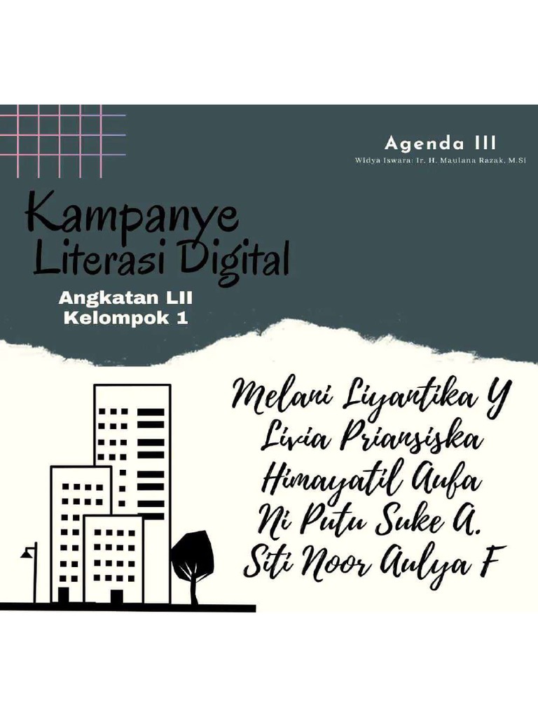 Tugas Kelompok - Literasi Digital | PDF