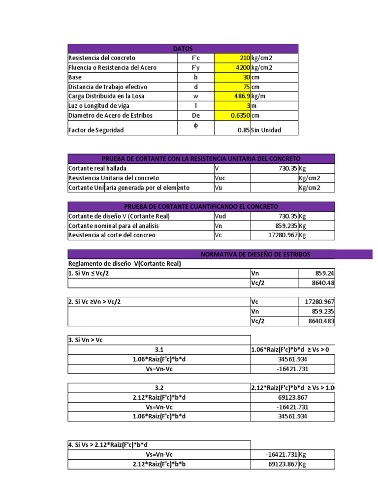 Diseño De Vigas Descargar Gratis Pdf Ingeniería Estructural