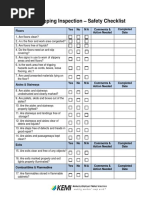 Hazardous Waste Storage Area Weekly Inspection Checklist | PDF