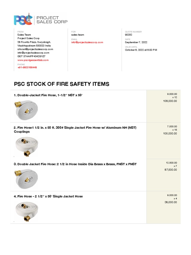 Stock - Fire Safety | PDF | Hydrogen | Chemical Substances