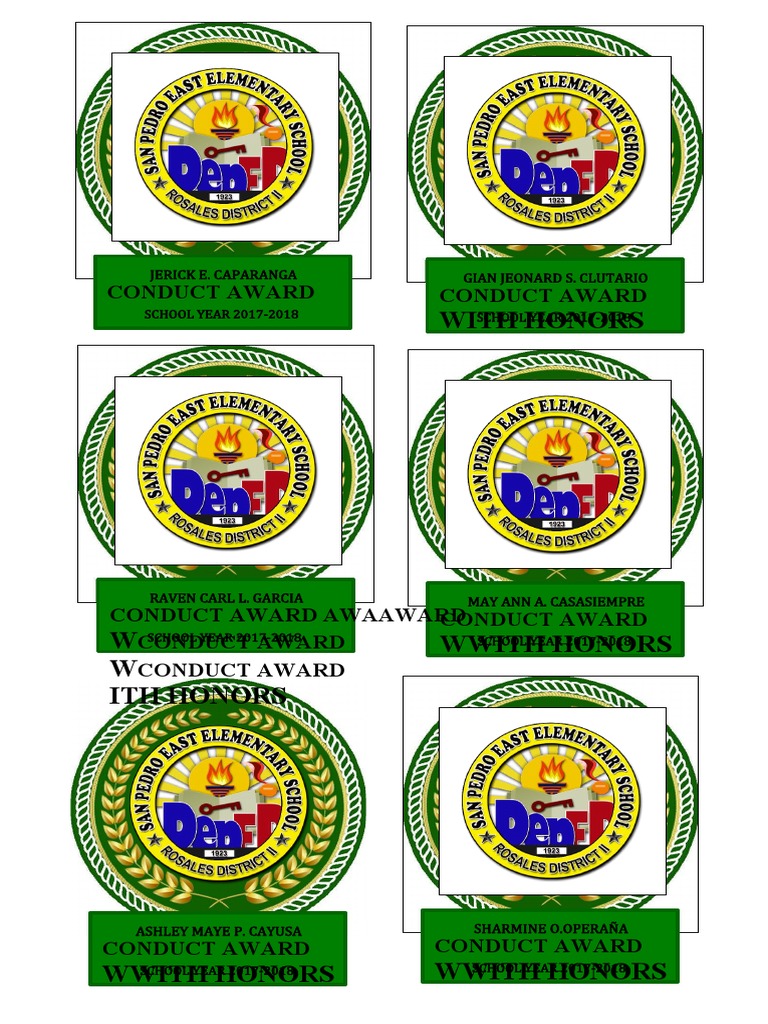 Ribbon Recognition 2018 | PDF