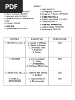 Jingle Making Contest Criteria | PDF | Performing Arts | Entertainment