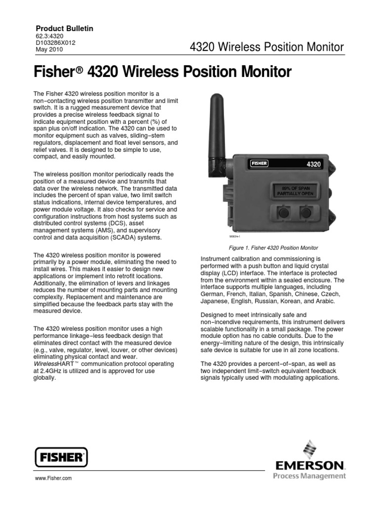 Wireless Position Monitor | PDF