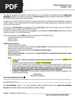 Carta Autorizacion Panapass | PDF