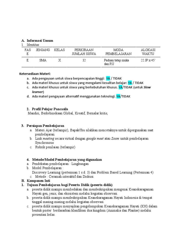 MODUL - Salin 3 | PDF