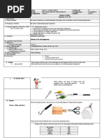 Lesson Plan in Bread and Pastry Production | PDF | Baking | Cakes