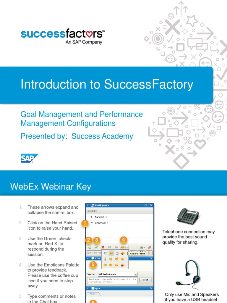 Introduction To Successfactory GMPM Participant Guide | PDF | Login ...