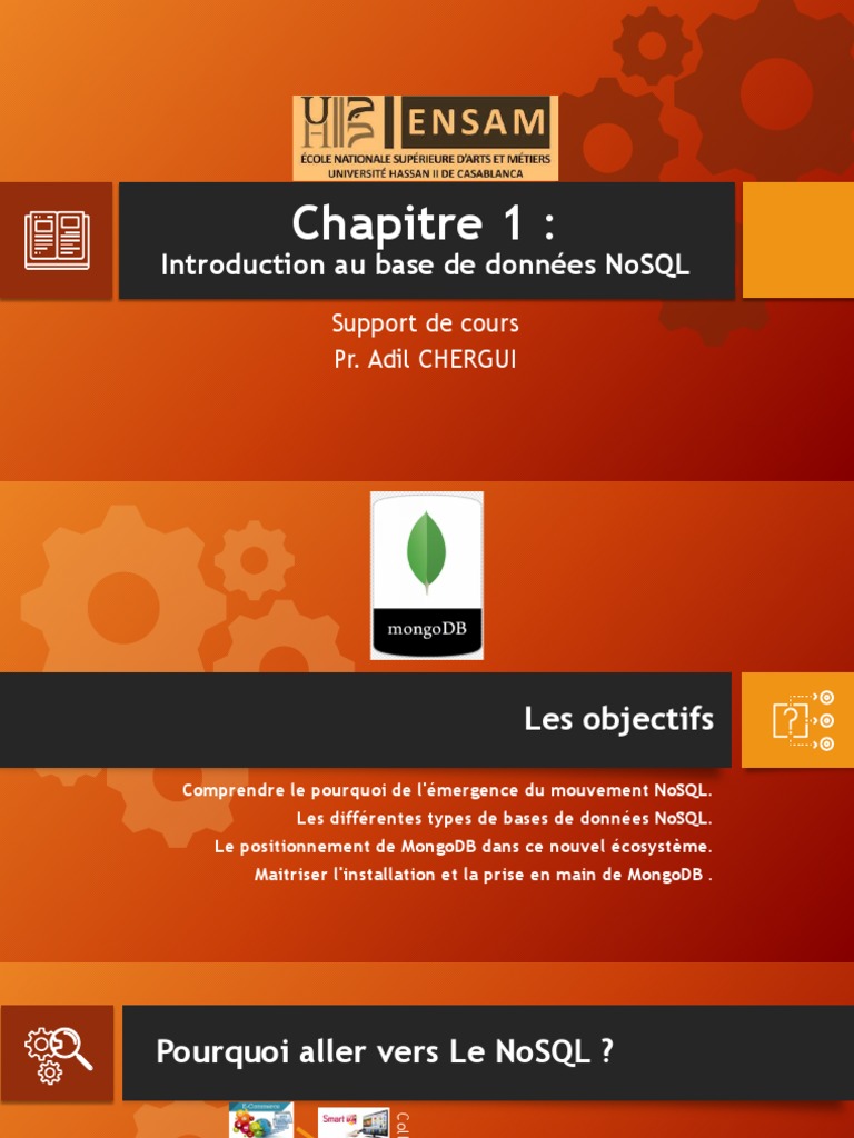 Chapitre 1 - Introduction Au Base de Données NoSQL | PDF | NoSQL | Bases de données