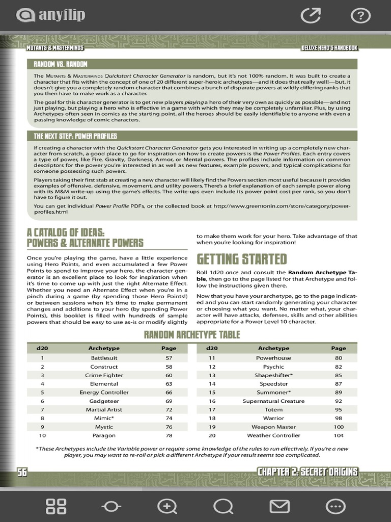 Hero's Handbook Deluxe MM 3rd Edition | PDF