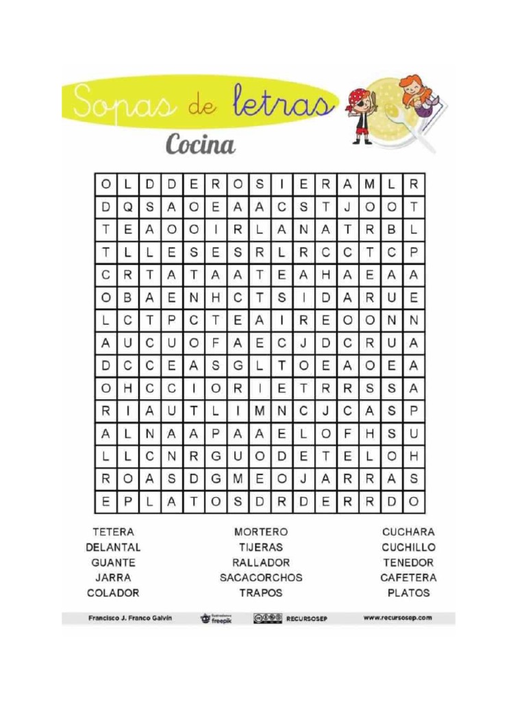 Sopa de Letras | PDF