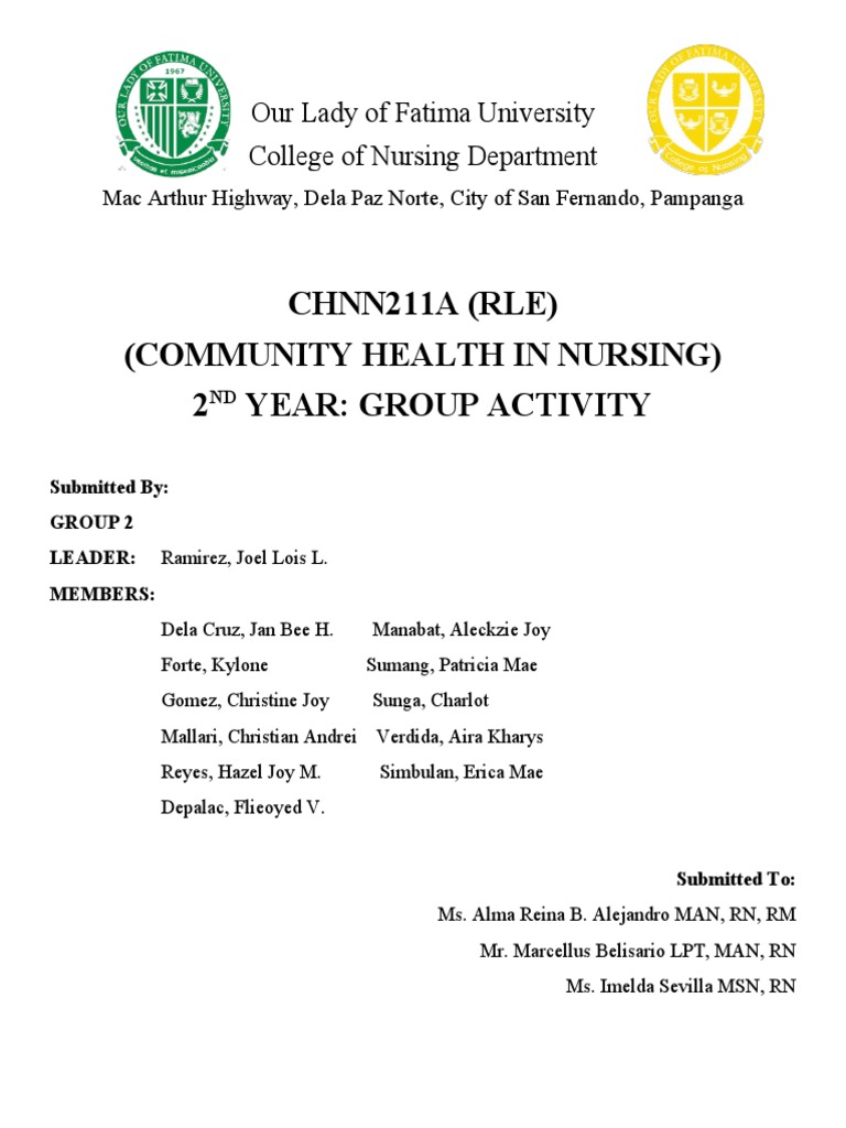 Providing Mental Health Support for Lito: A Community Health Nursing ...