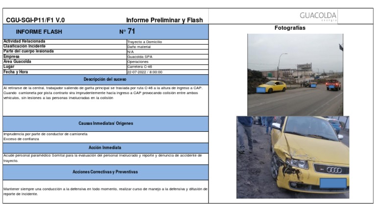 Informe Flash 071 | PDF