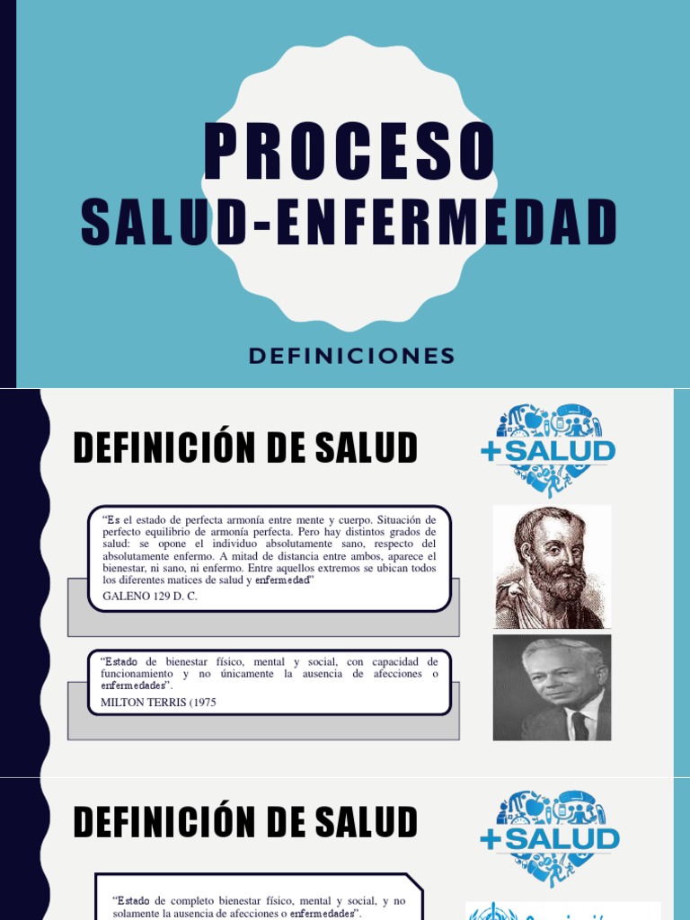 Proceso Salud Enfermedad | PDF | Ciencias de la Salud