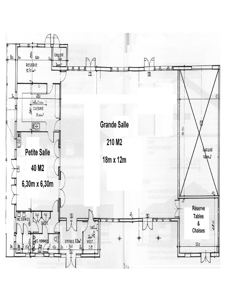 Plan Salle Polyvalente | PDF