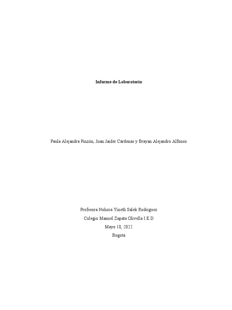 Informe de Laboratorio2 | PDF | Refracción | Olas Informe de Laboratorio2 | PDF | Refracción | Olas