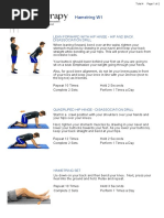 Exercises For VMO Strengthening | PDF | Knee | Foot