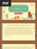 Cuento - Ratón de Campo y Ratón de Ciudad | PDF