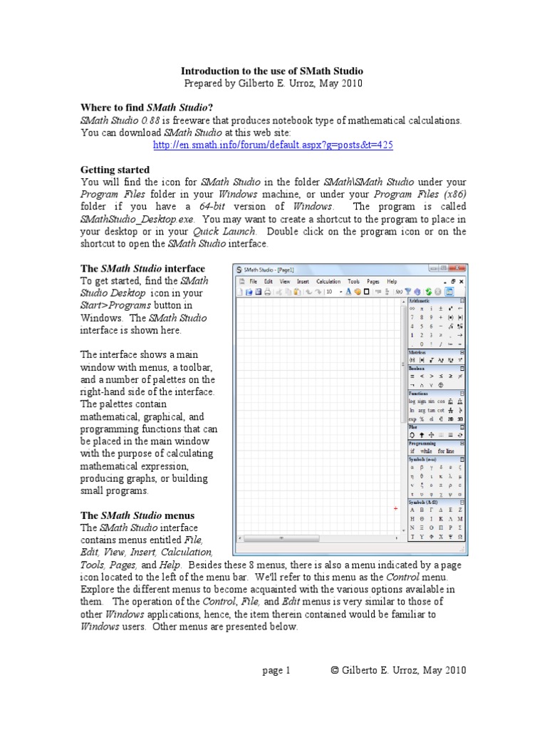 Apostila Smath Studio | PDF | Trigonometric Functions | Matrix ...