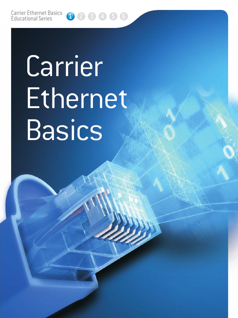Carrier Ethernet Educational Series Chap 1 2 Ang | PDF | Computer ...