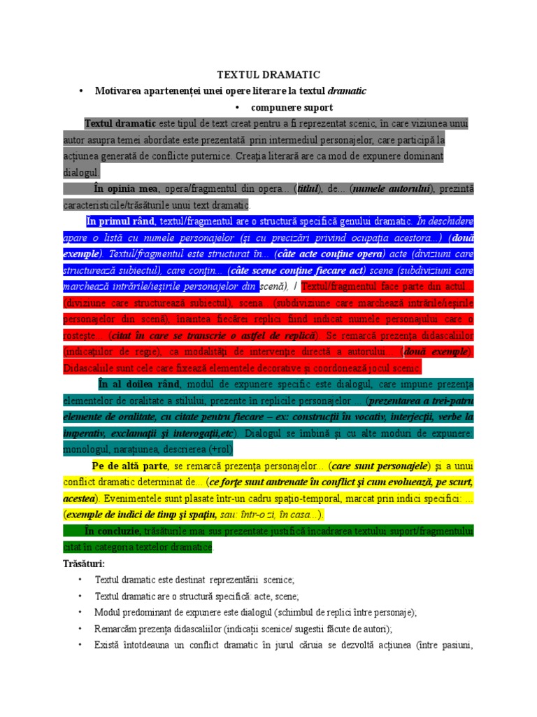 Dem Text Dramatic | PDF