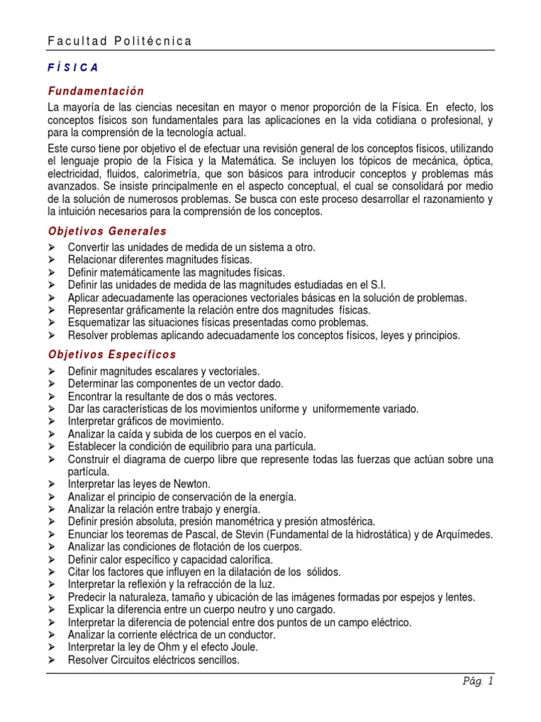 Fisica | PDF | Fuerza | Vector Euclidiano