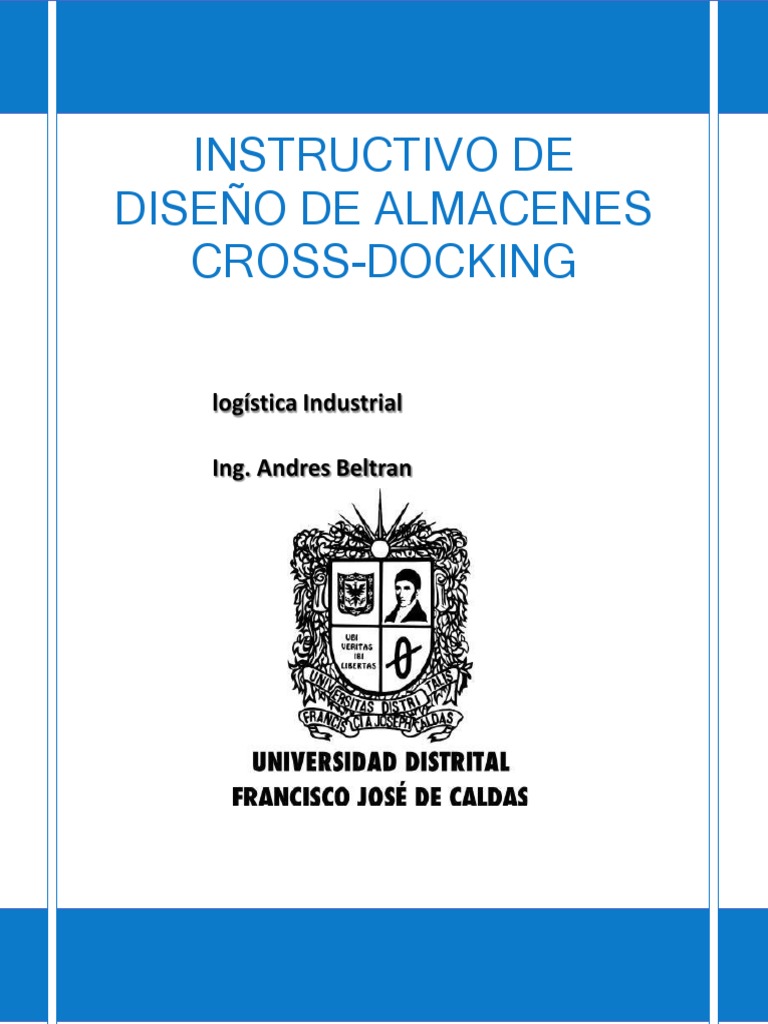 Manual para Diseño de Almacenes Crossdocking | PDF | Almacén | Logística