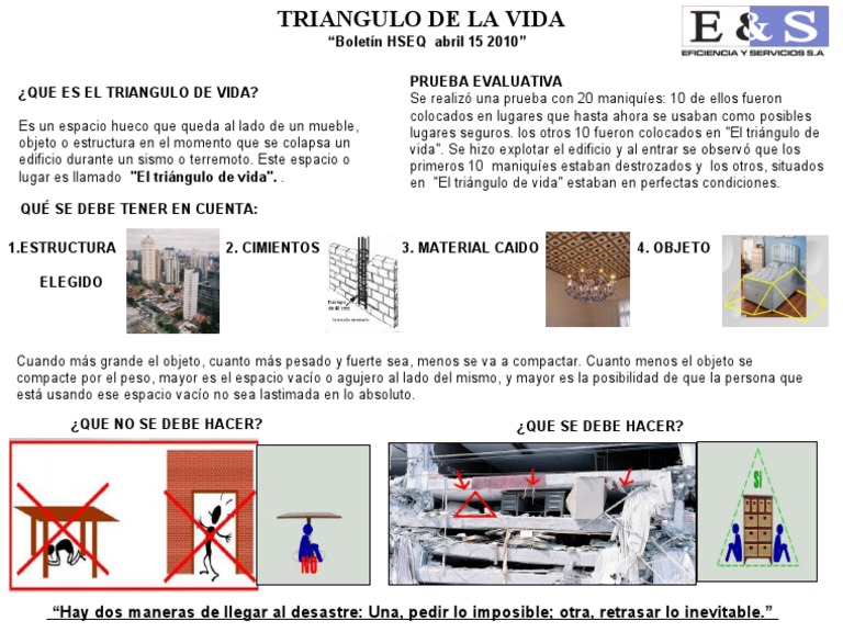 Triangulo de La Vida en Español | PDF
