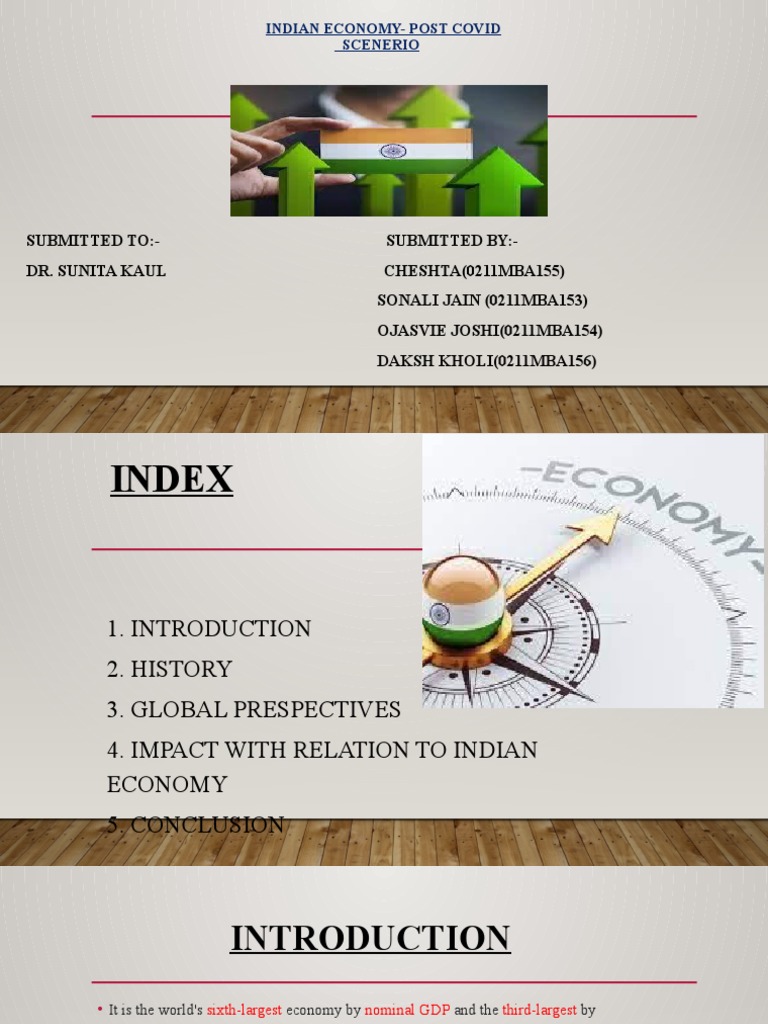Indian Economics | PDF | Economy Of India | Gross Domestic Product