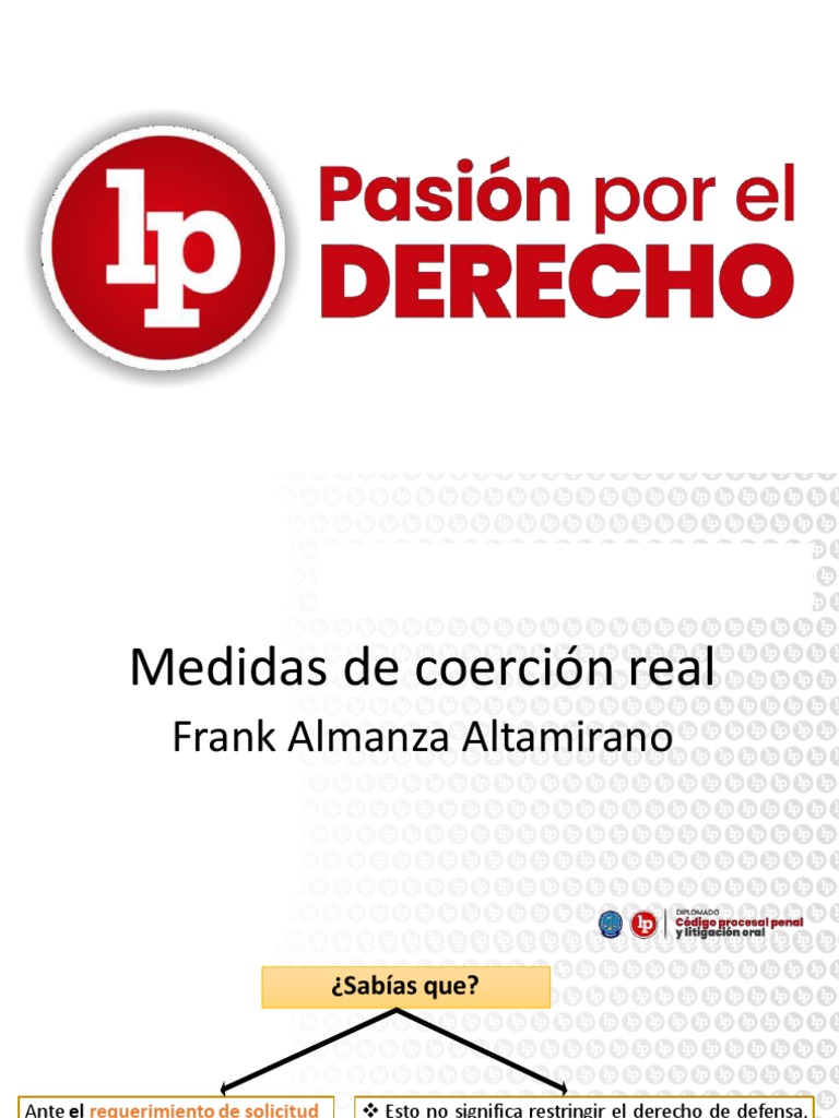 Coercion Real 1 | PDF | Mandato | Justicia