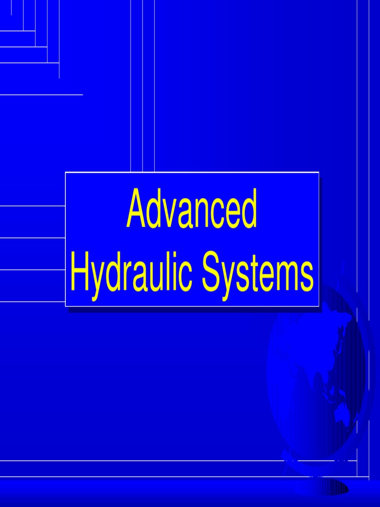 Advanced Hydraulics | PDF | Valve | Piston