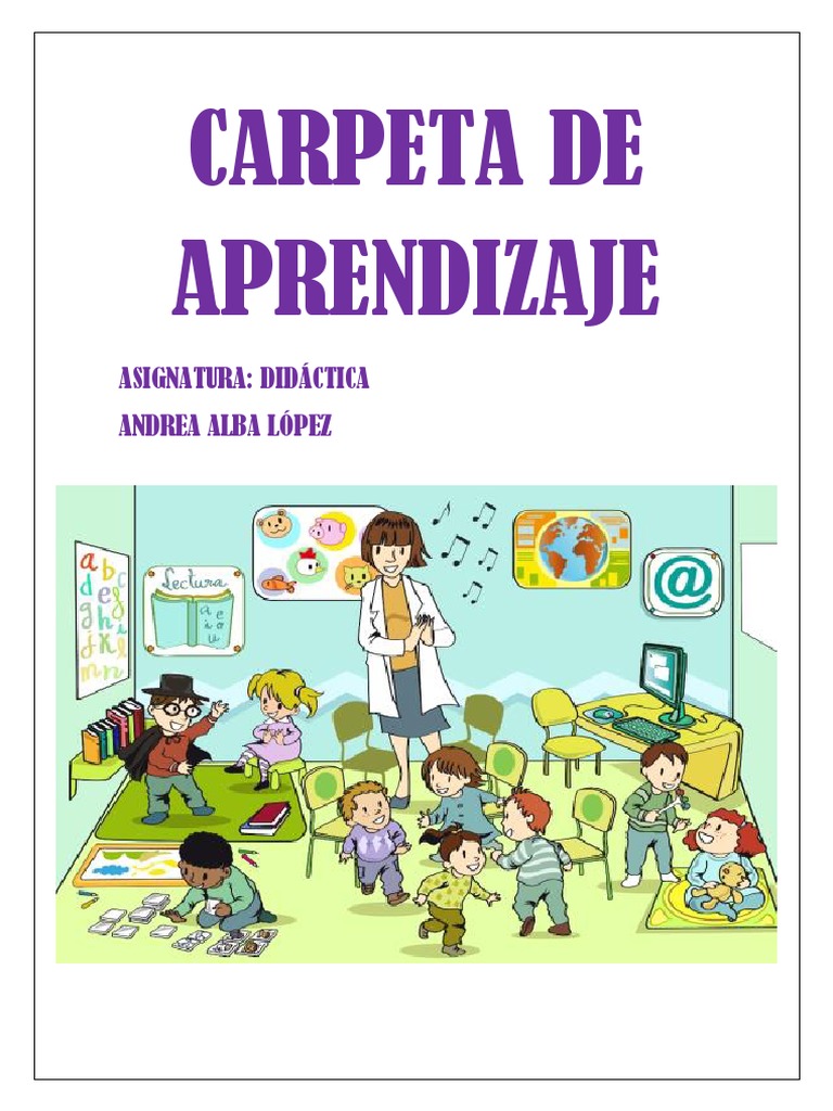 Carpeta de Aprendizaje | PDF | Método de enseñanza | Aprendizaje