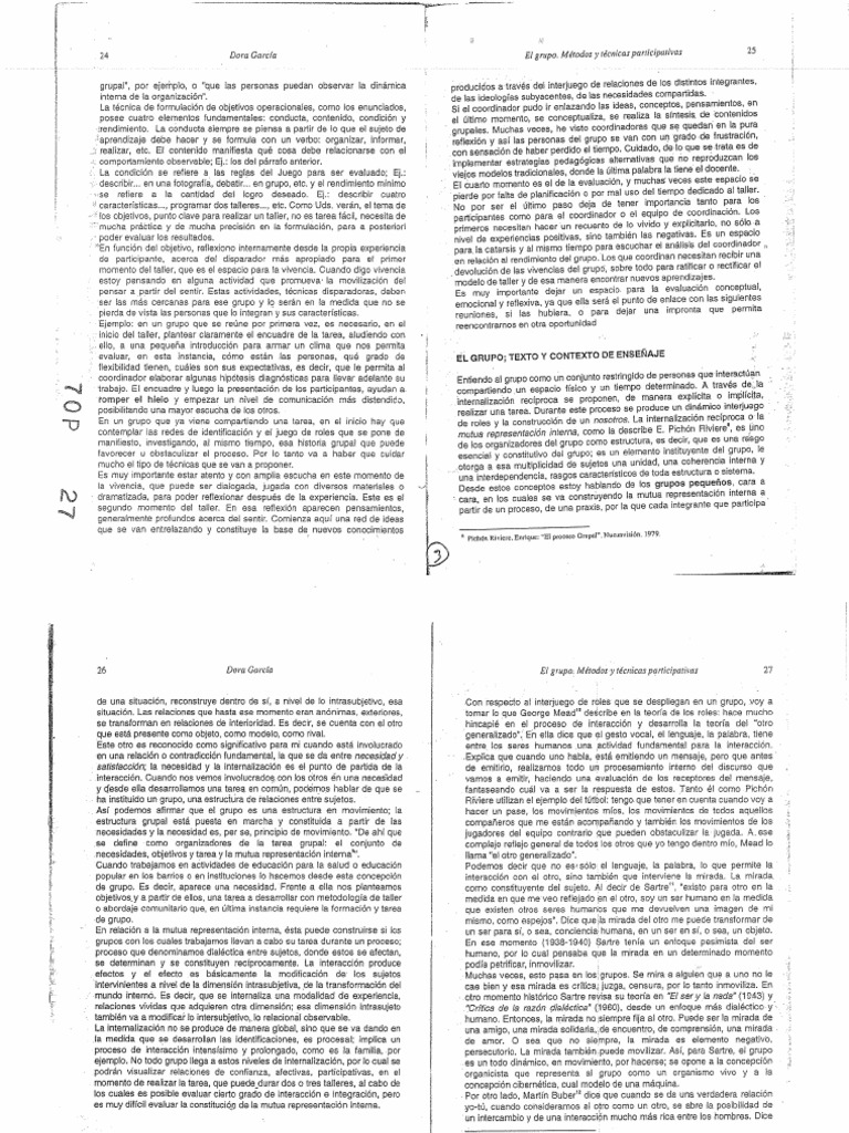 3.2 El-Grupo-Dora-Garcia Texto y Contexto | PDF