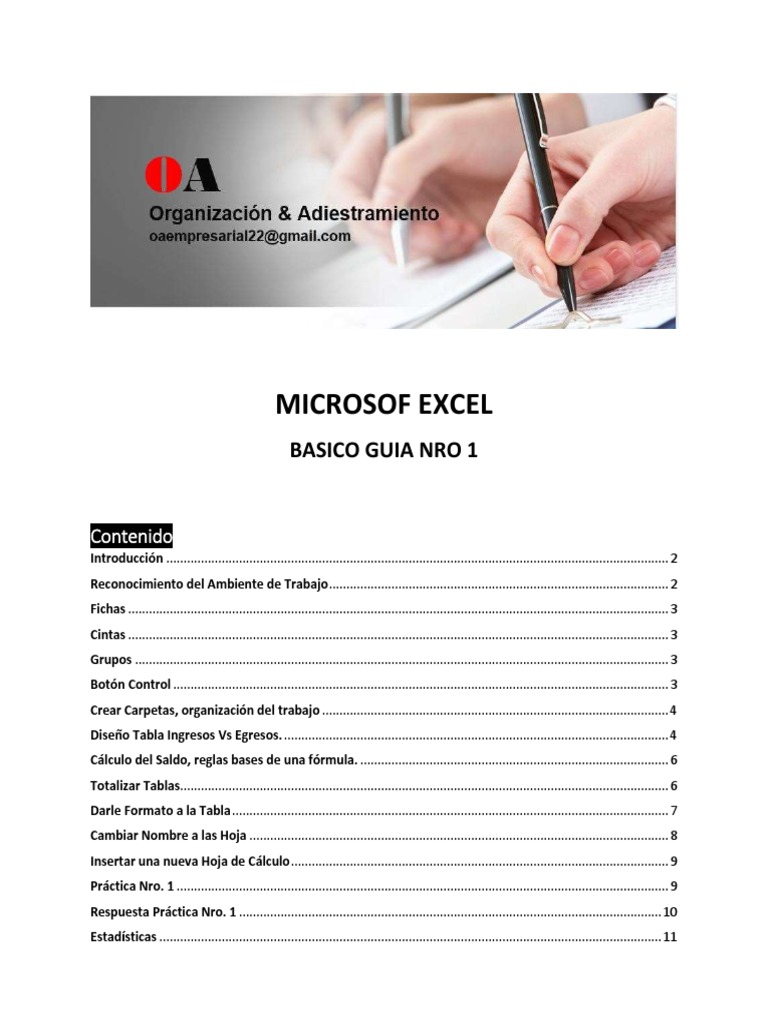 Manual Excel Basico | PDF | Microsoft Excel | Hoja de cálculo Manual Excel Basico | PDF | Microsoft Excel | Hoja de cálculo