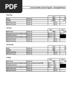 Garage Strength Program | PDF | Weight Training | Physical Fitness