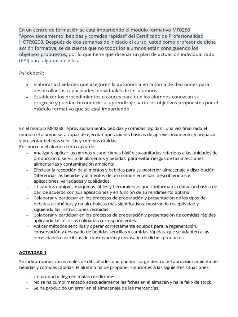 Realiza A Valorar Por El Tutor #5. Tema 2. Apartado 2.4. Elaborar ...