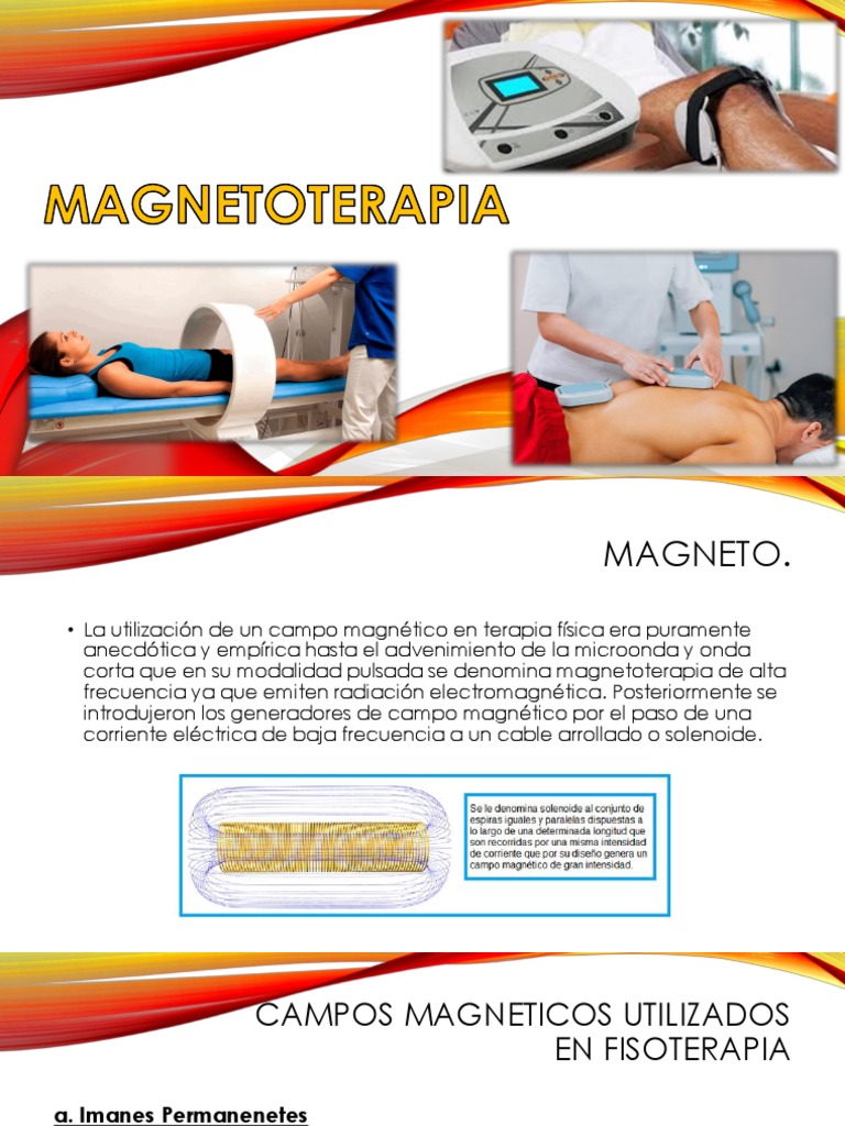 MAGNETOTERAPIA | PDF | Frecuencia | Campo magnético