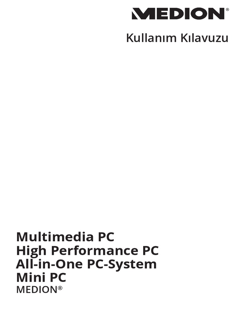 PC Systeme Generic TR Manual WIN10 MSN 2006 2908 Final | PDF