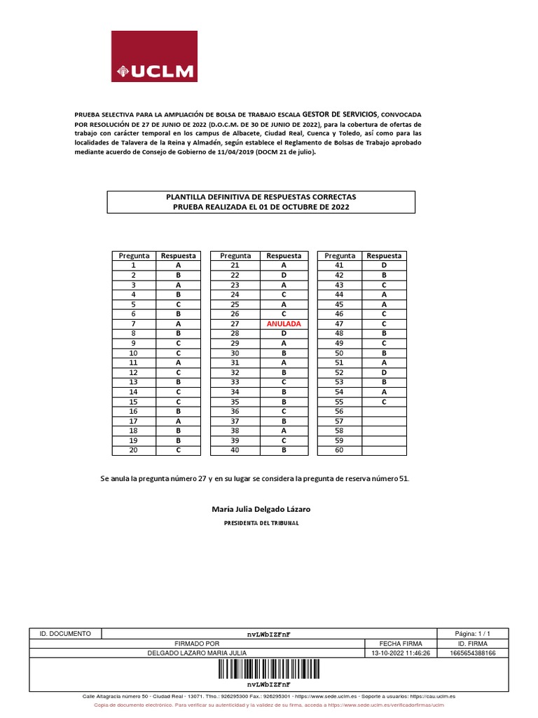 Plantilla Correctora Definitiva-3 | PDF