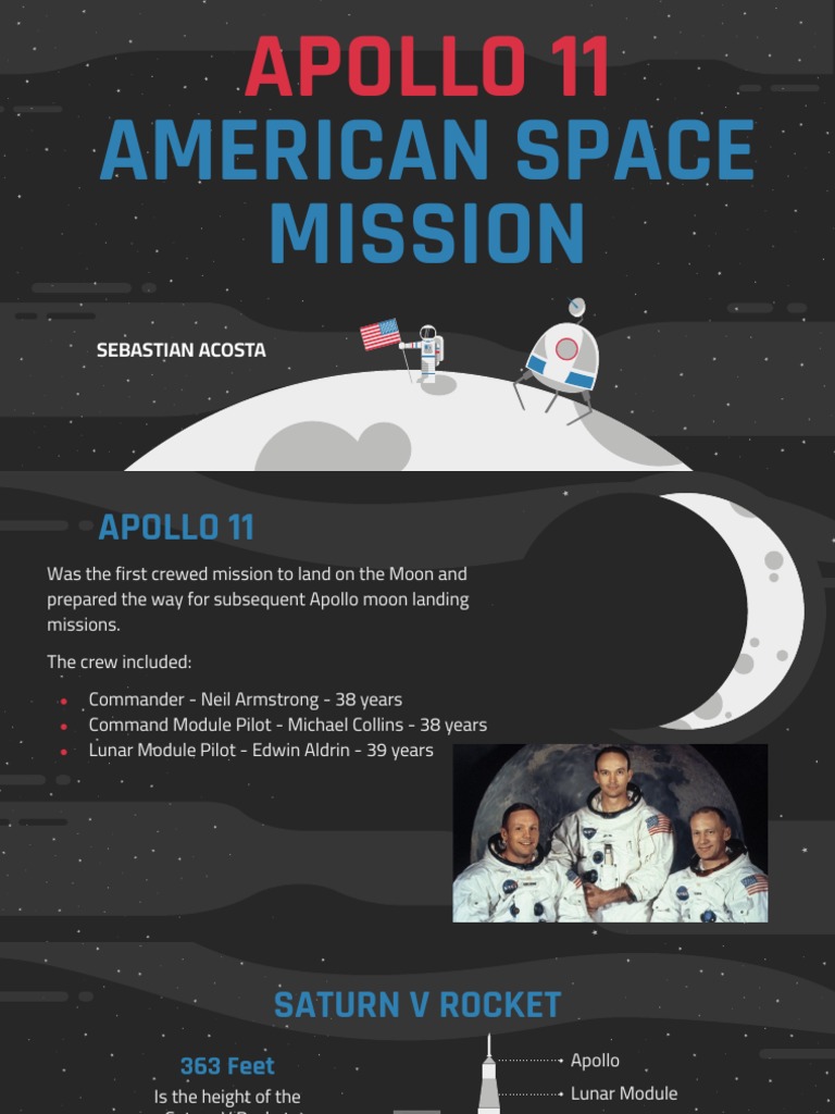 Apollo 11: First Moon Landing Mission | PDF | Apollo 11 | Apollo Program