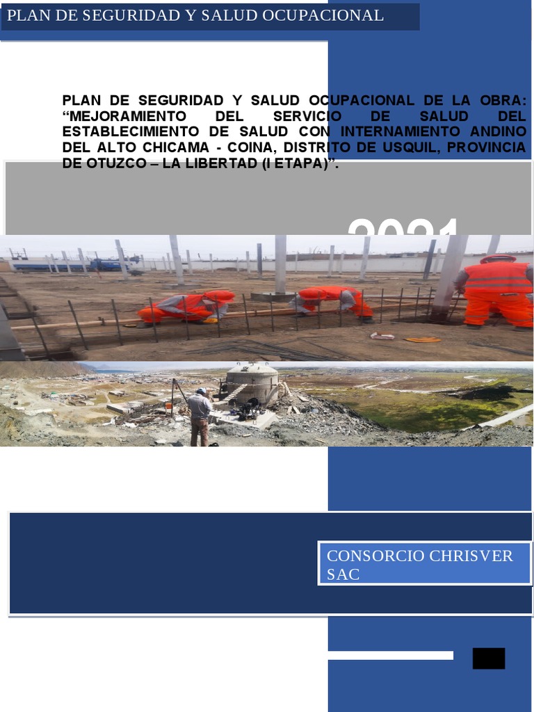 Plan de Seguridad y Salud Ocupacional - OTUZCO | Descargar gratis PDF | Seguridad y salud ...