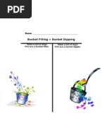 Bucket Filling Slips | PDF