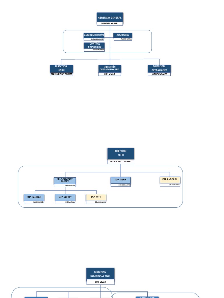 Organigrama Tgestiona 2022-7v1 | PDF