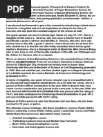 Guest Speaker Introduction Scripts | PDF | Wellness