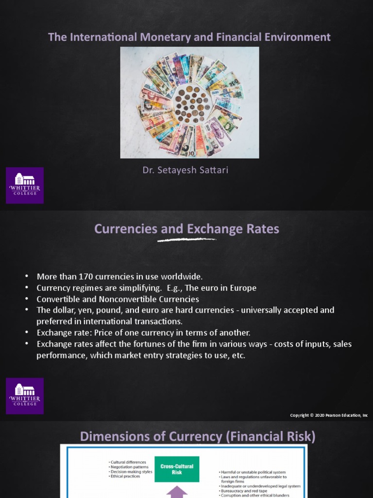 Chapter 9 - The International Monetary and Financial Environment | PDF | Exchange Rate | Balance ...